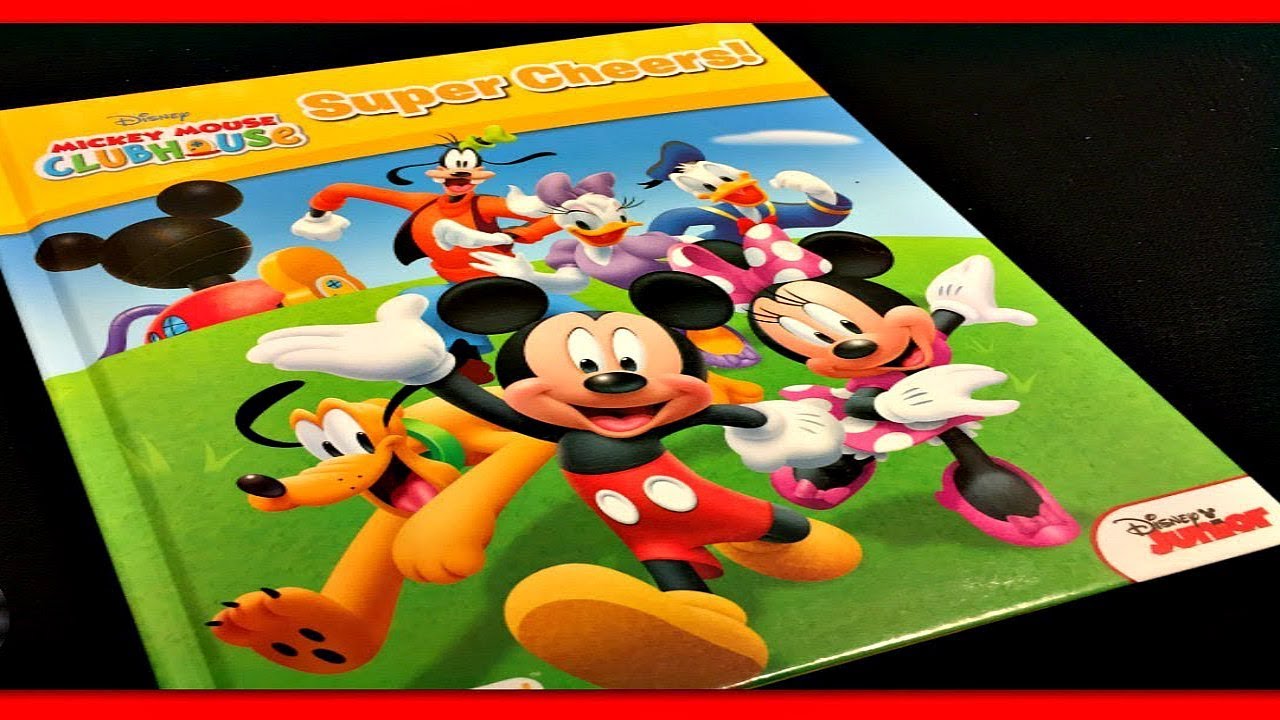 DISNEY MICKEY MOUSE "SUPER CHEERS!" - Read Aloud Storybook for kids ...
