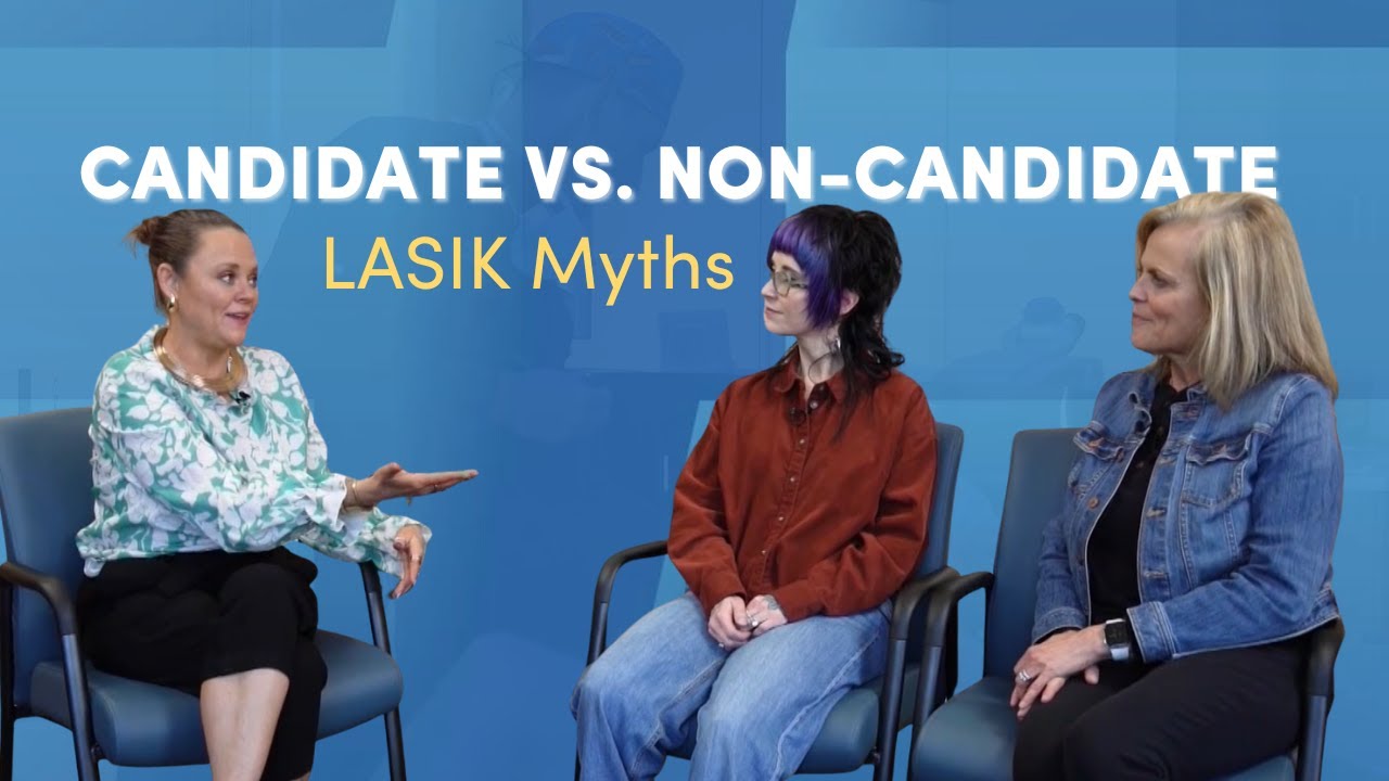 LASIK Myths: Candidate Vs. Non-Candidate #lifechanging - YouTube