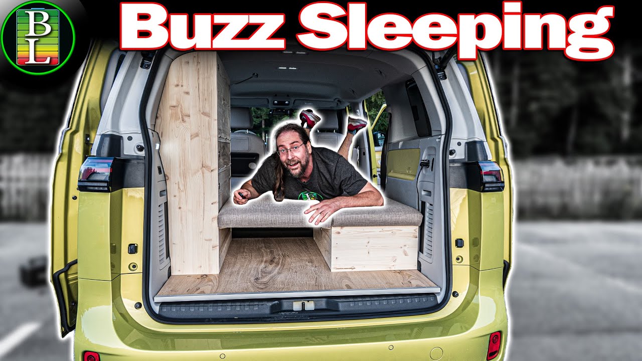 Camping in the VW Id Buzz is now possible - YouTube