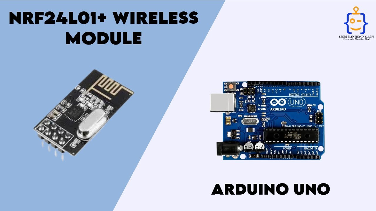 Tutorial 19- How to Test NRF24L01+ with Arduino Uno (Transmitter) - YouTube