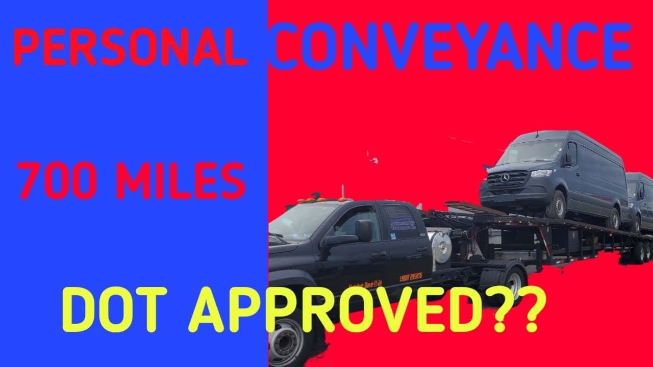 What is personal conveyance? How can I use it? #hotshottrucking # ...