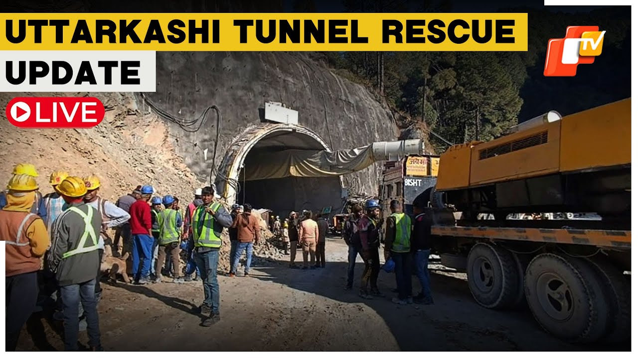 🔴LIVE | Uttarkashi Tunnel Rescue Update - YouTube