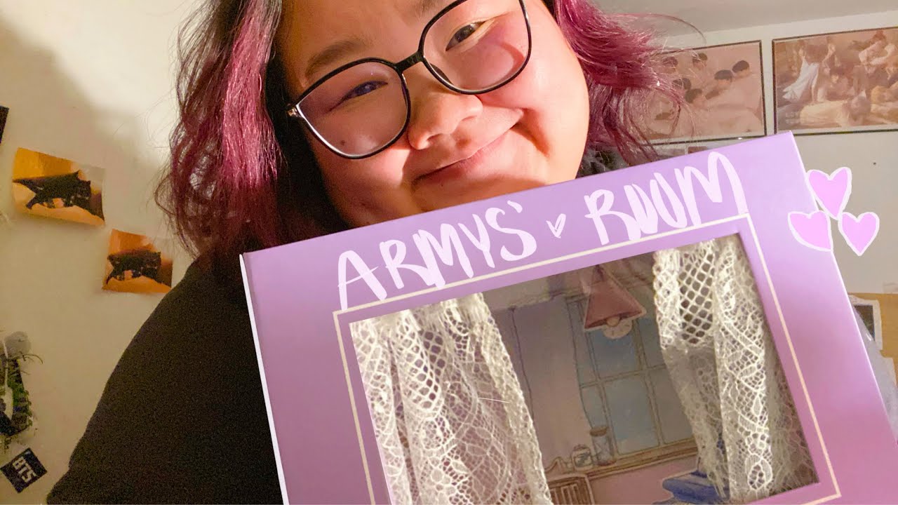 unboxing army membership merch box 3 armys room & assembling it | had ...