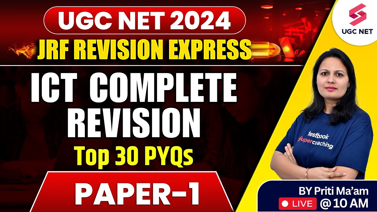 UGC NET Paper 1 Preparation | UGC NET Paper 1 ICT PYQ | UGC NET 2024 ...