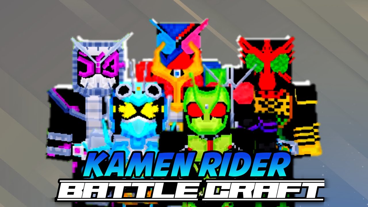 Update!! Addon Kamen Rider Battle Craft v2.5 Minecraft PE/Bedrock 1.21. ...