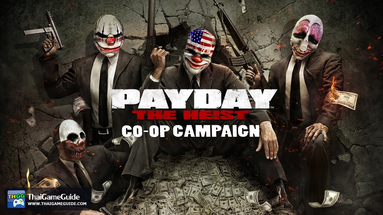 PAYDAY The Heist : Online Co-op Campaign ~ All Wolfpack DLC Levels Full ...