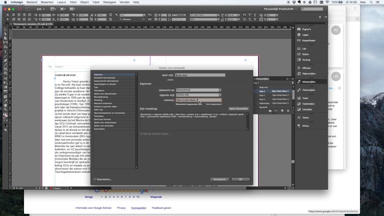Keyboard Shortcut Paragraph Style - YouTube