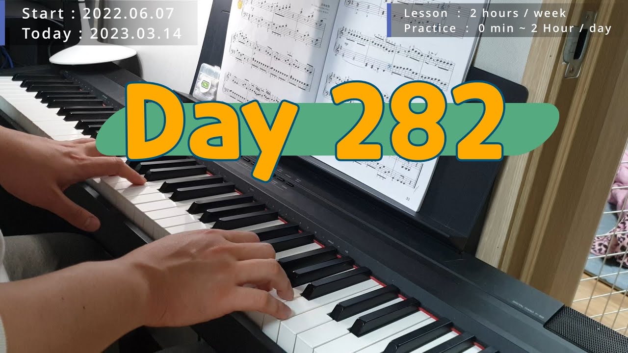 Adult Piano Day-282 - YouTube