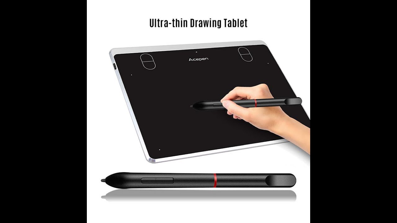 Introduction of Acepen AP604 drawing graphic tablet - YouTube