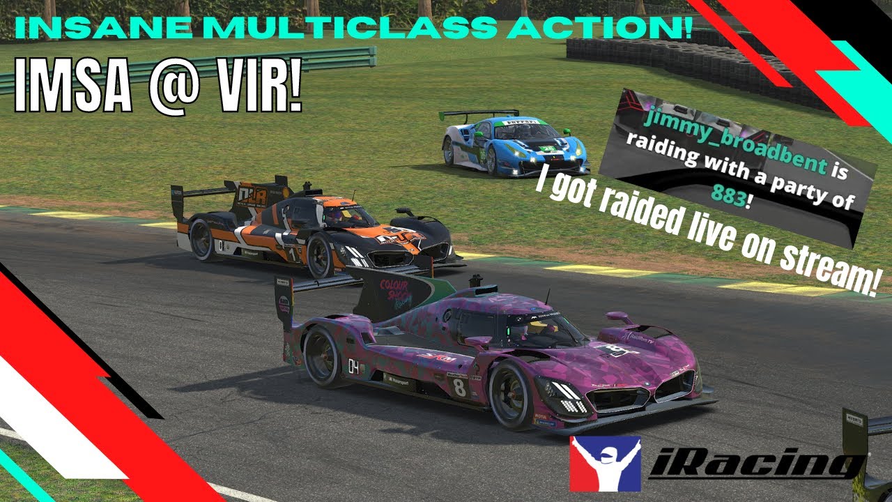 iRacing - IMSA Became the Most Intense Racing Ever! - YouTube
