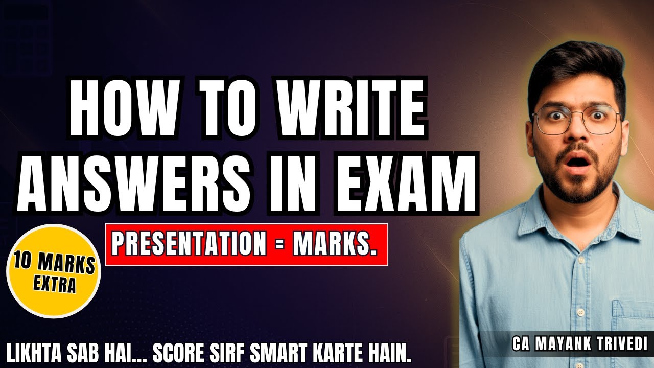 How to Write Answers in Exam ️ | Score 10–15 Marks by Presentation ...