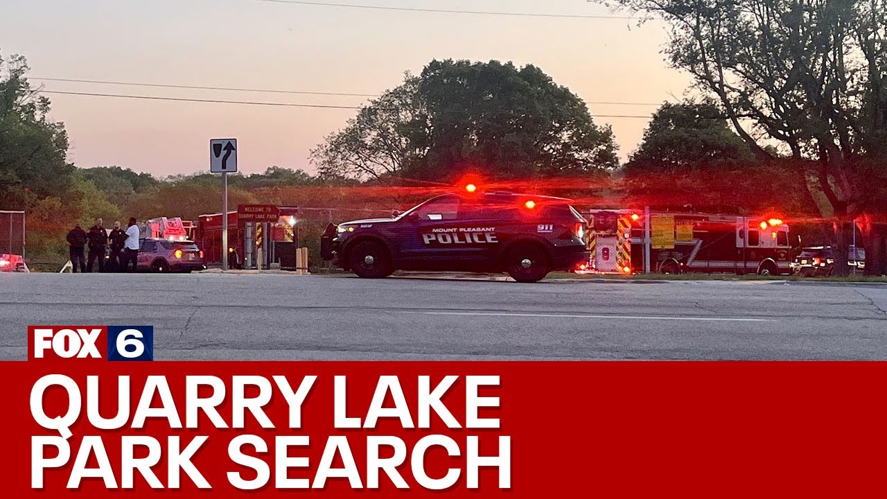Quarry Lake Park search, Racine County crews suspend efforts | FOX6 ...