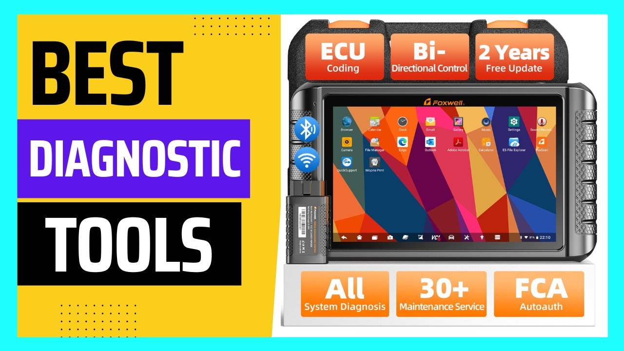 FOXWELL NT1009 OBD ECU Programming Coding Diagnostic Scanner - YouTube