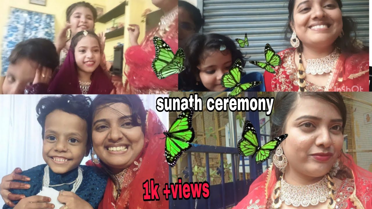 😍🥳வீட்ல விஷஷம் 🎉 what is sunnath ceremony⚠️🤔Muslim function💯full video# ...