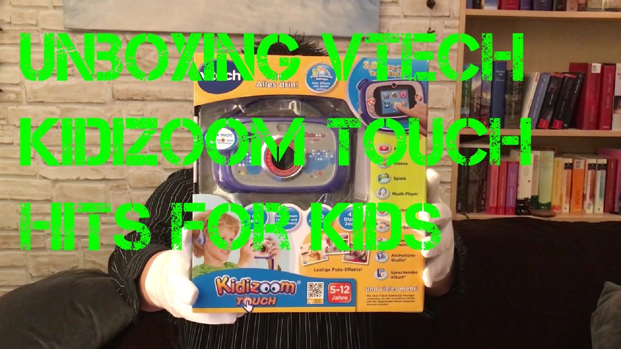 UnBoxing - VTech Kidizoom Touch | Cape-City's World - YouTube