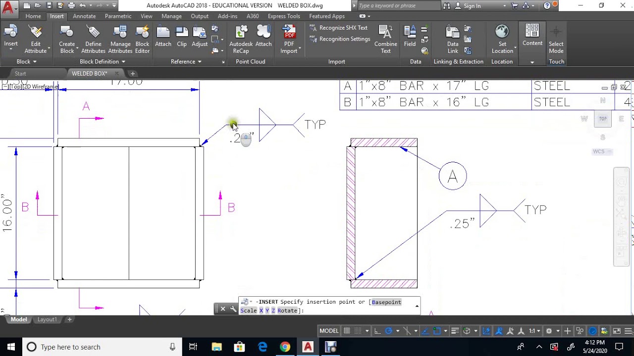 Welded Box Instructions - YouTube