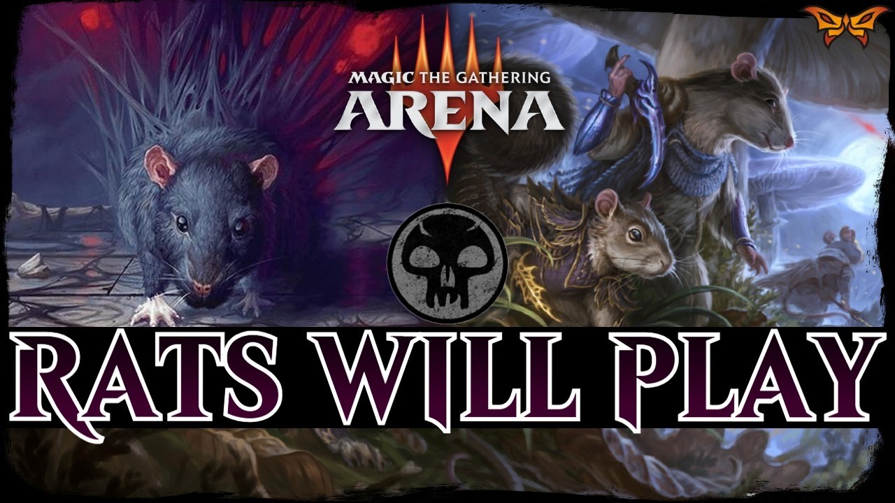 BLACK RAT FEVER | MTG Arena - Mono Black Rat Swarm Dread Tokens ...