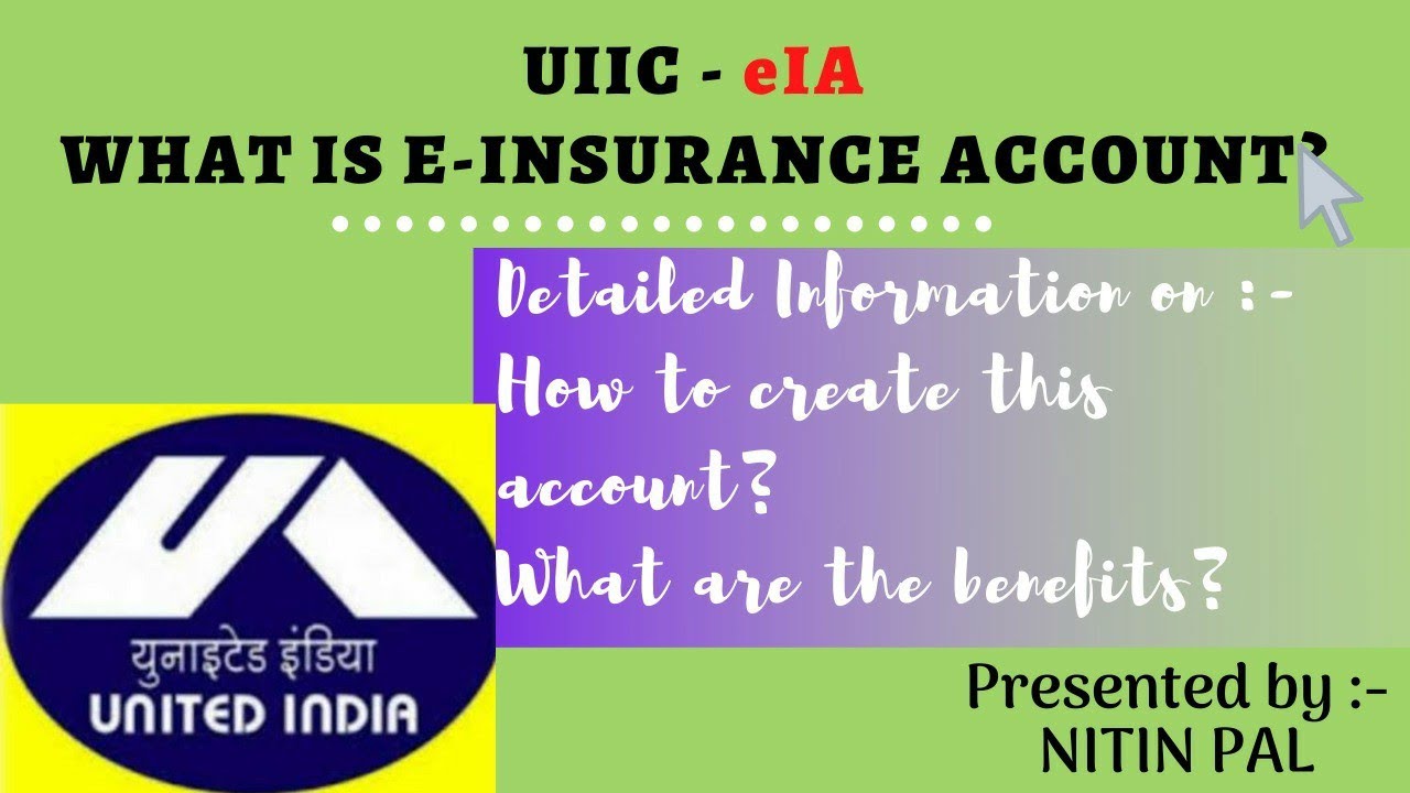 eIA || e Insurance Account || Insurance Account || INSURANCE GURU ...