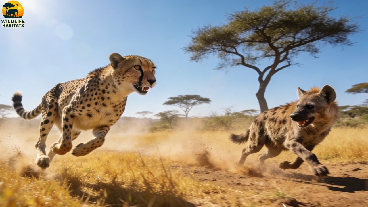 The dramatic chase of top predators in Earth's harshest desert | Animal ...