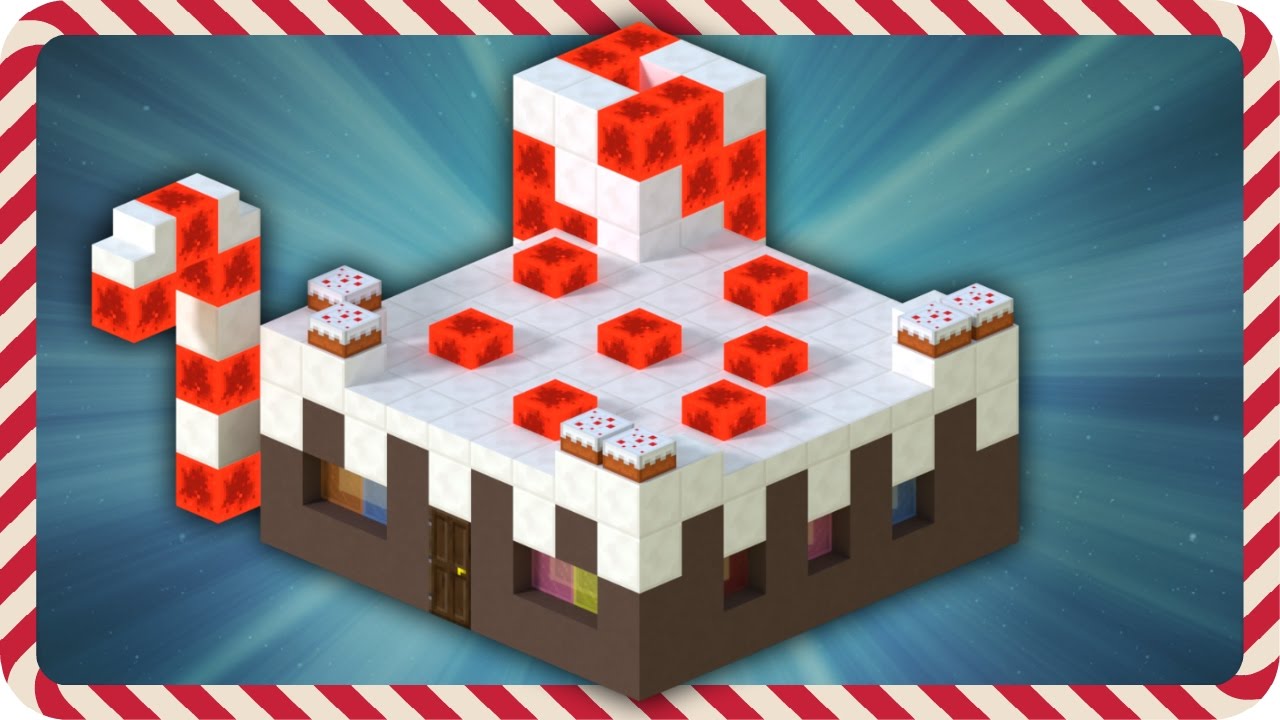 How to Build a Gingerbread House | Minecraft - YouTube