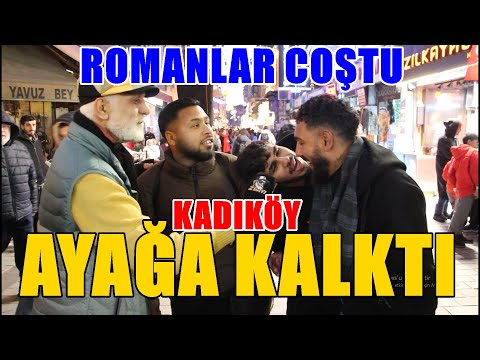 YENİ YILA GİRERKEN KADIKÖY'Ü ROMANLAR AYAĞA KALDIRDI #zdayı #sokakröportajları #2026