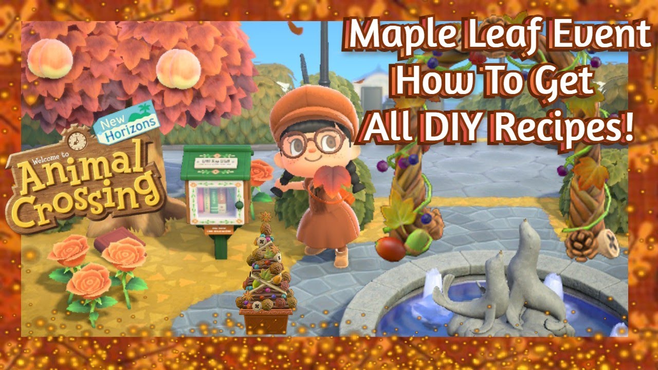 How To Get All Seasonal Diy Recipes Animal Crossing at Phillip Dorsey blog