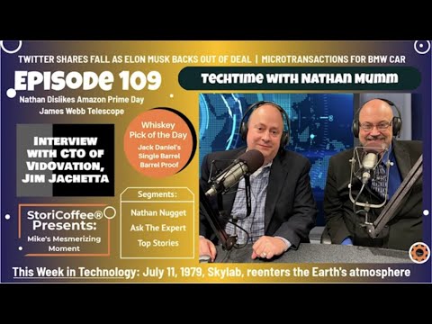On TechTime with Nathan Mumm, Interview with the CTO of VidOvation, Jim ...