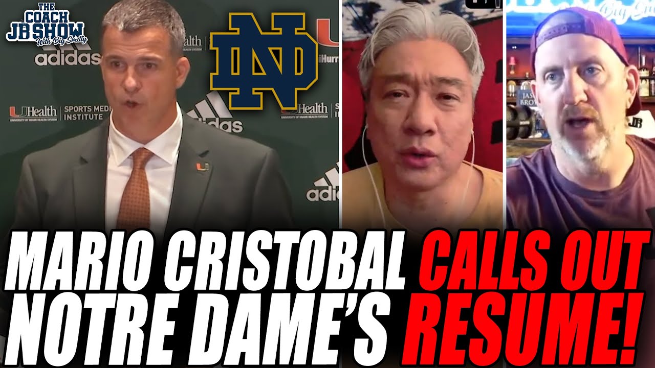 Steve Kim On Mario Cristobal CALLING OUT Notre Dame's Schedule! - YouTube
