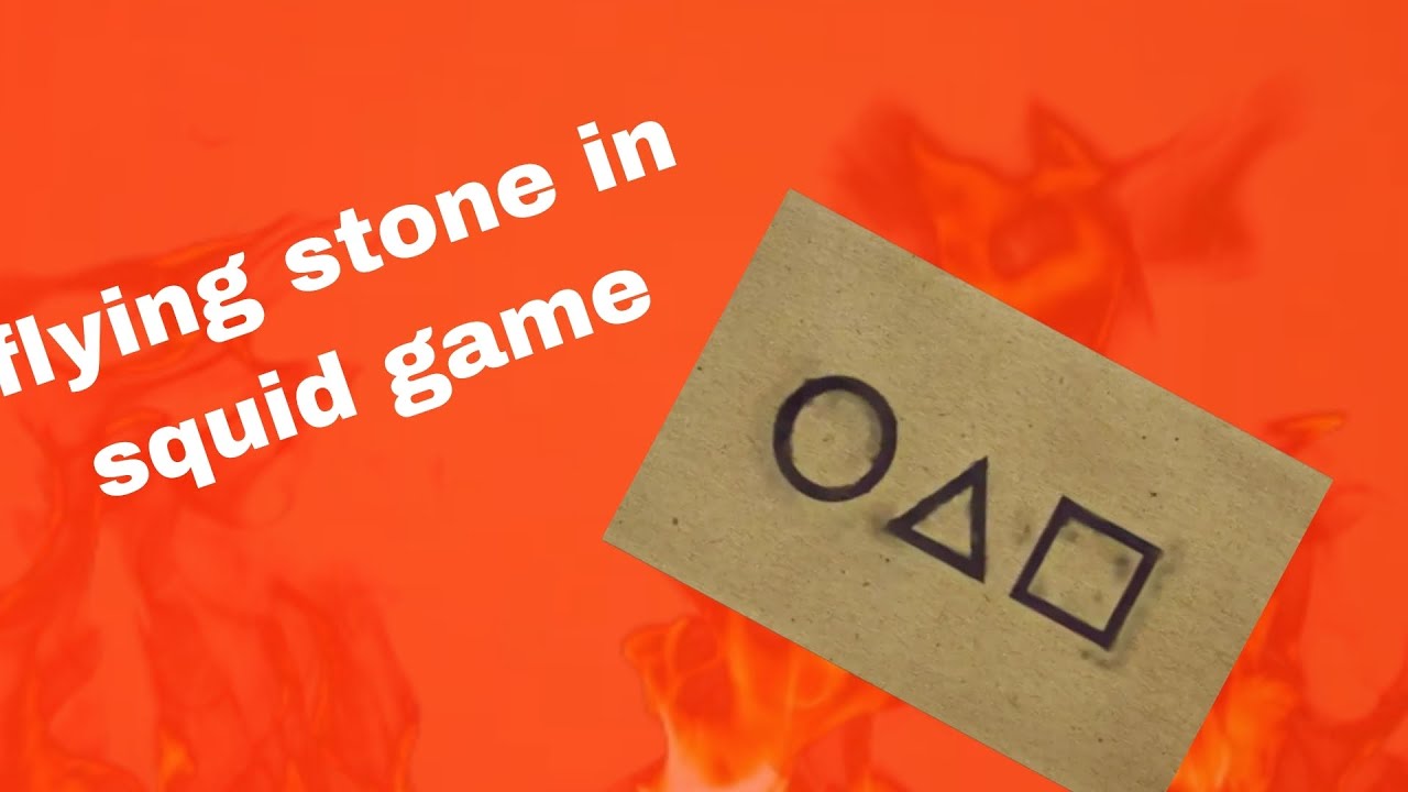 Playing flying stone in squid game season 2 - YouTube