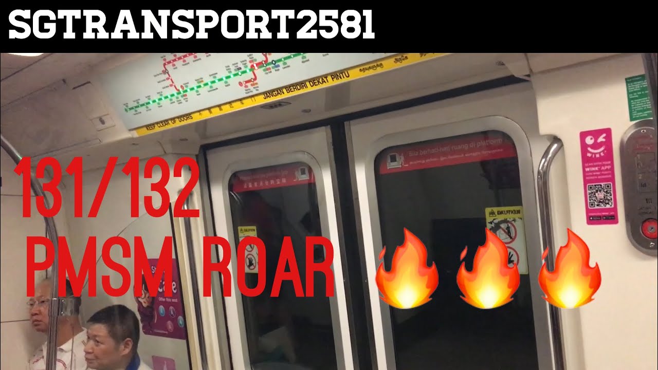 [SMRT] PMSM ROAR - KHI C151 Set 131/132 from EW12 Bugis to EW15 Tanjong ...