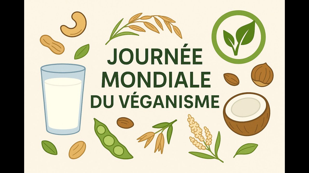 Vidéo n° 62 * Date : 1er novembre * Journée mondiale du véganisme - YouTube