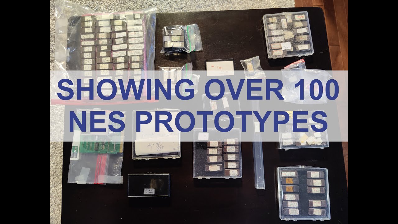 Showing Over 100 NES Prototypes - YouTube