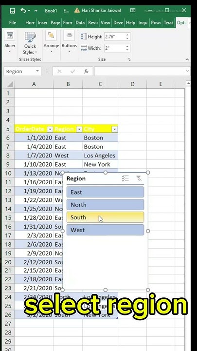 Excel Master Trick: Effortless Data Filtering: Slicers in Action - YouTube