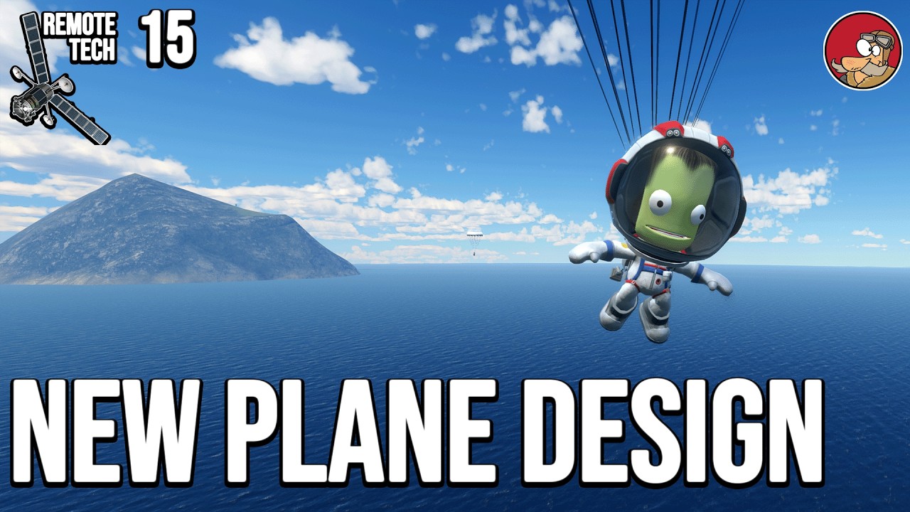 Building a simple supersonic plane in Kerbal Space Program in 2025 - YouTube