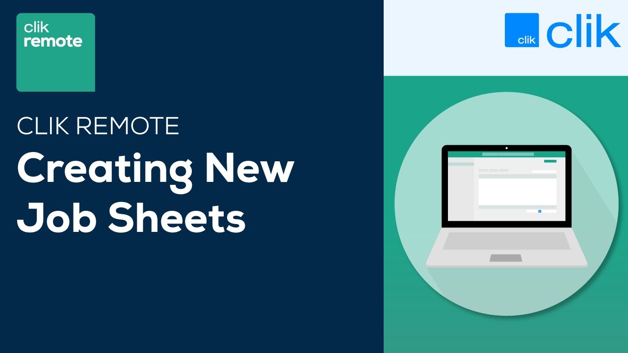 How to Create New Jobs | Clik Remote - YouTube