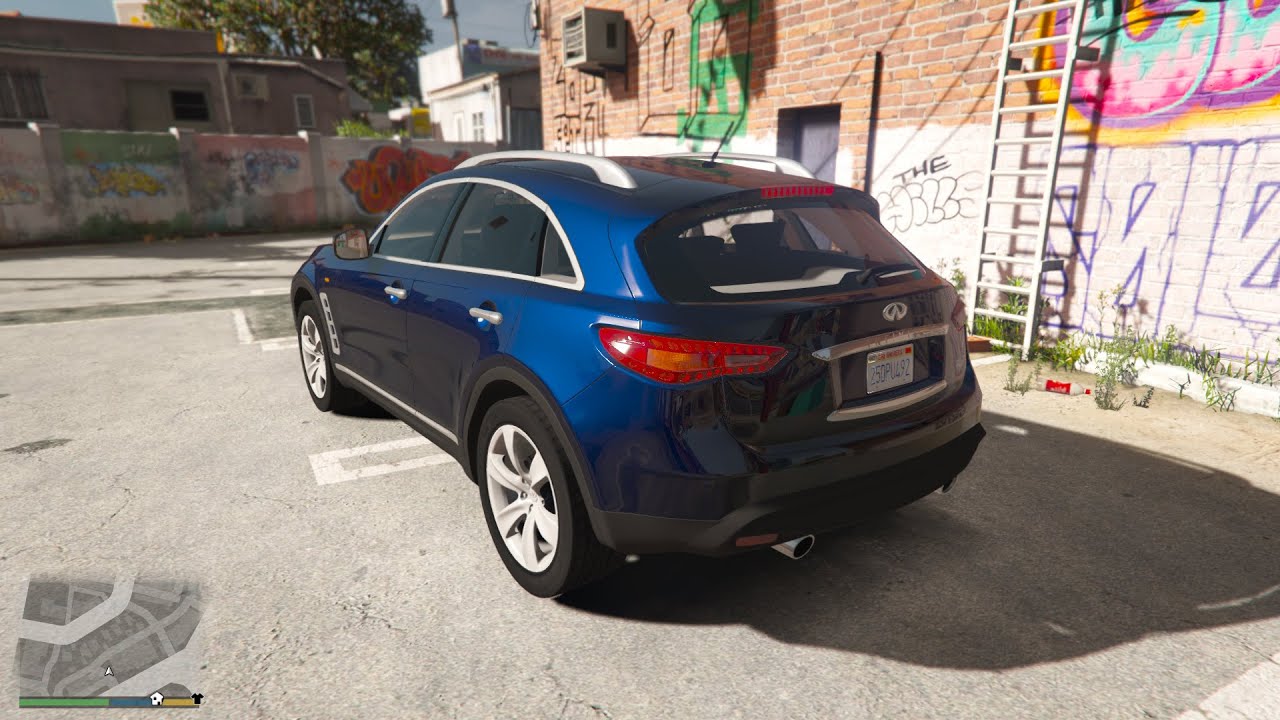 GTA 5 İnfiniti FX50 mod - YouTube