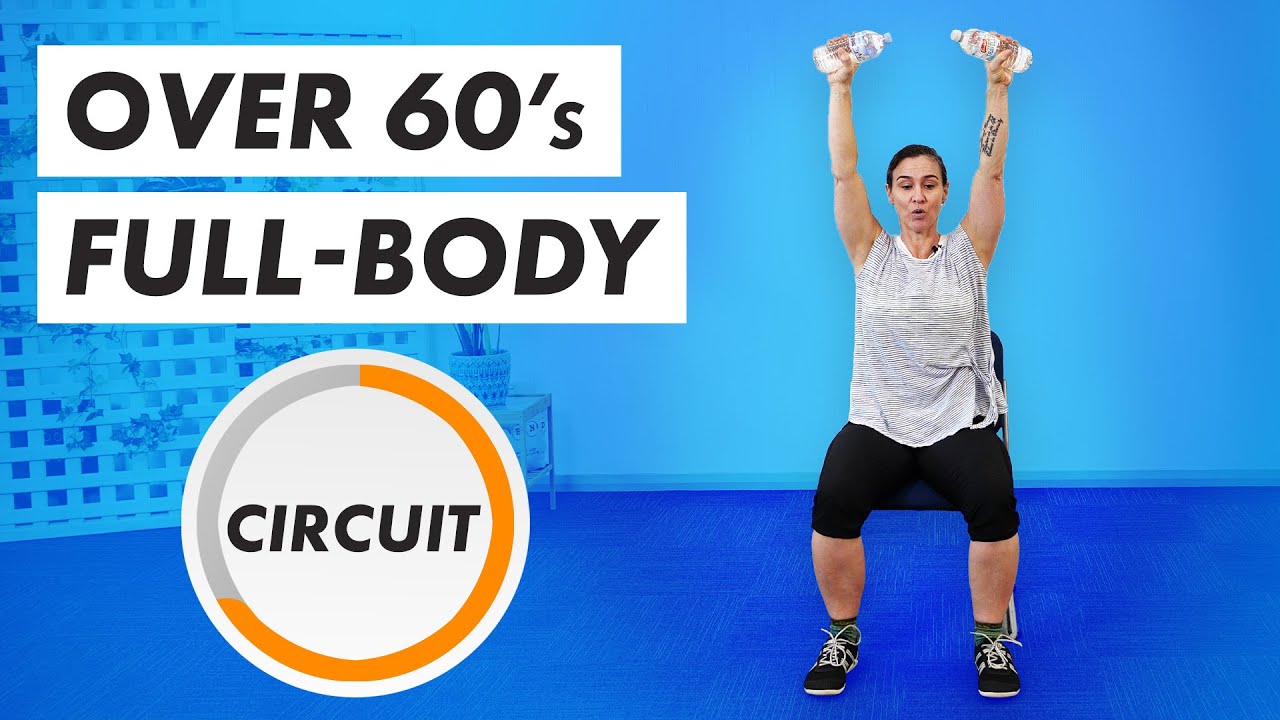 Full-Body Home Workout For Seniors | Over 60's Circuit Training - YouTube