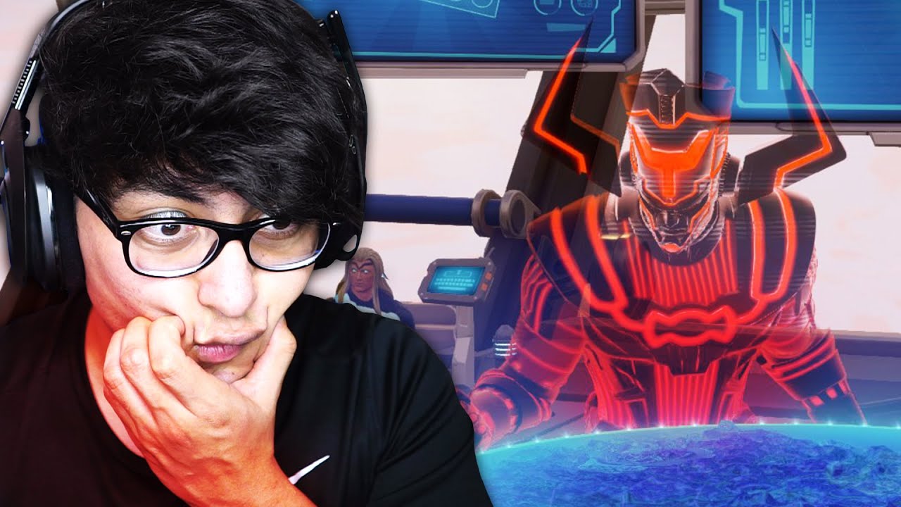 MI REACCION A LOS NUEVOS SECRETOS DE GALACTUS EN FORTNITE | Blend ...