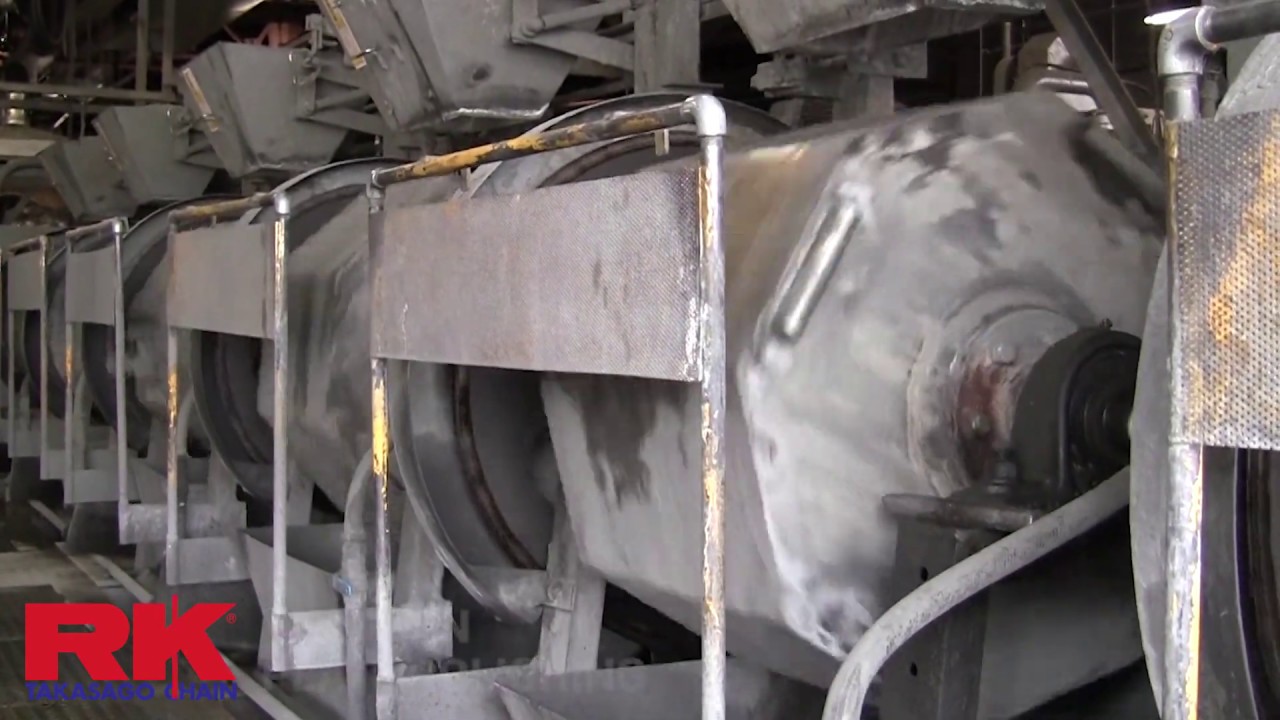 RK Factory Process - RK Chain Side Plate Polishing - YouTube