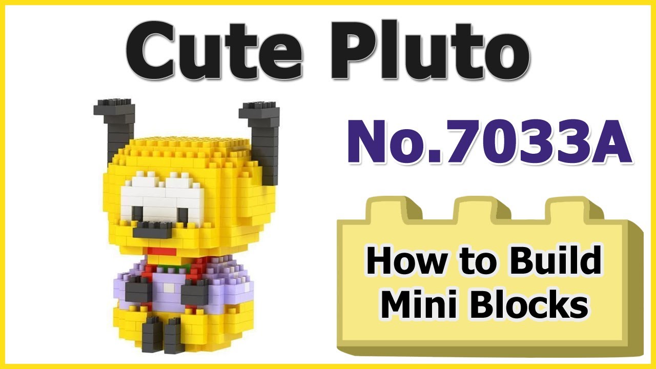 How to Build Mini Blocks Pluto 7033A Review Manual Specifications - YouTube