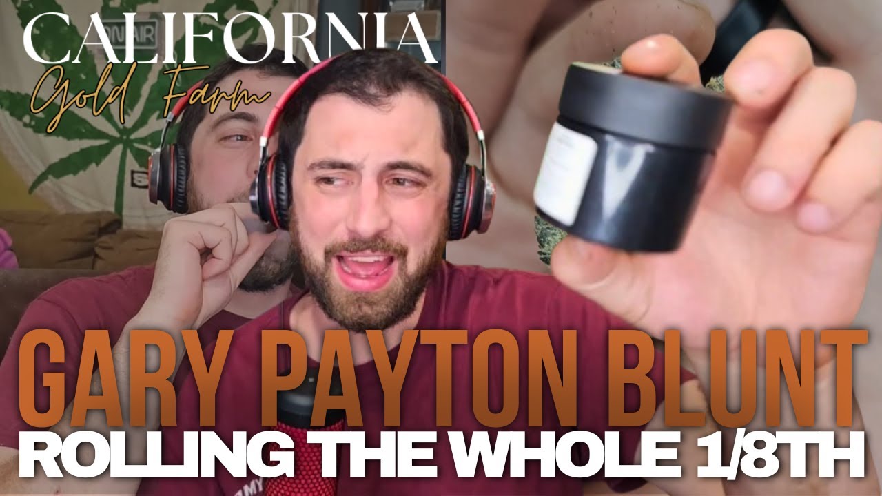 ROLLING THE WHOLE EIGHTH! Trying Gary Payton THCa by California Gold ...