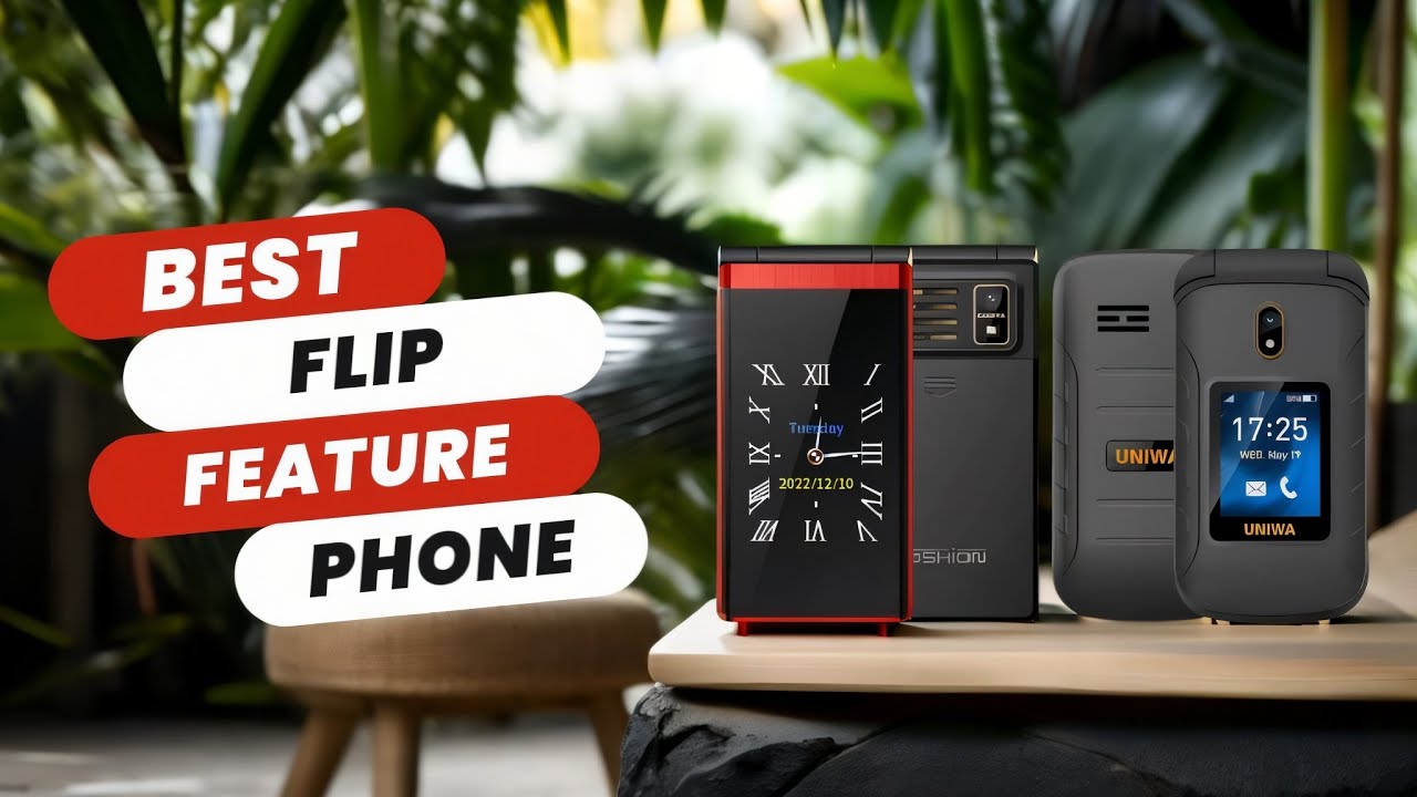 Top 5 Best Flip Feature Phones | Classic Style with Modern Features ...