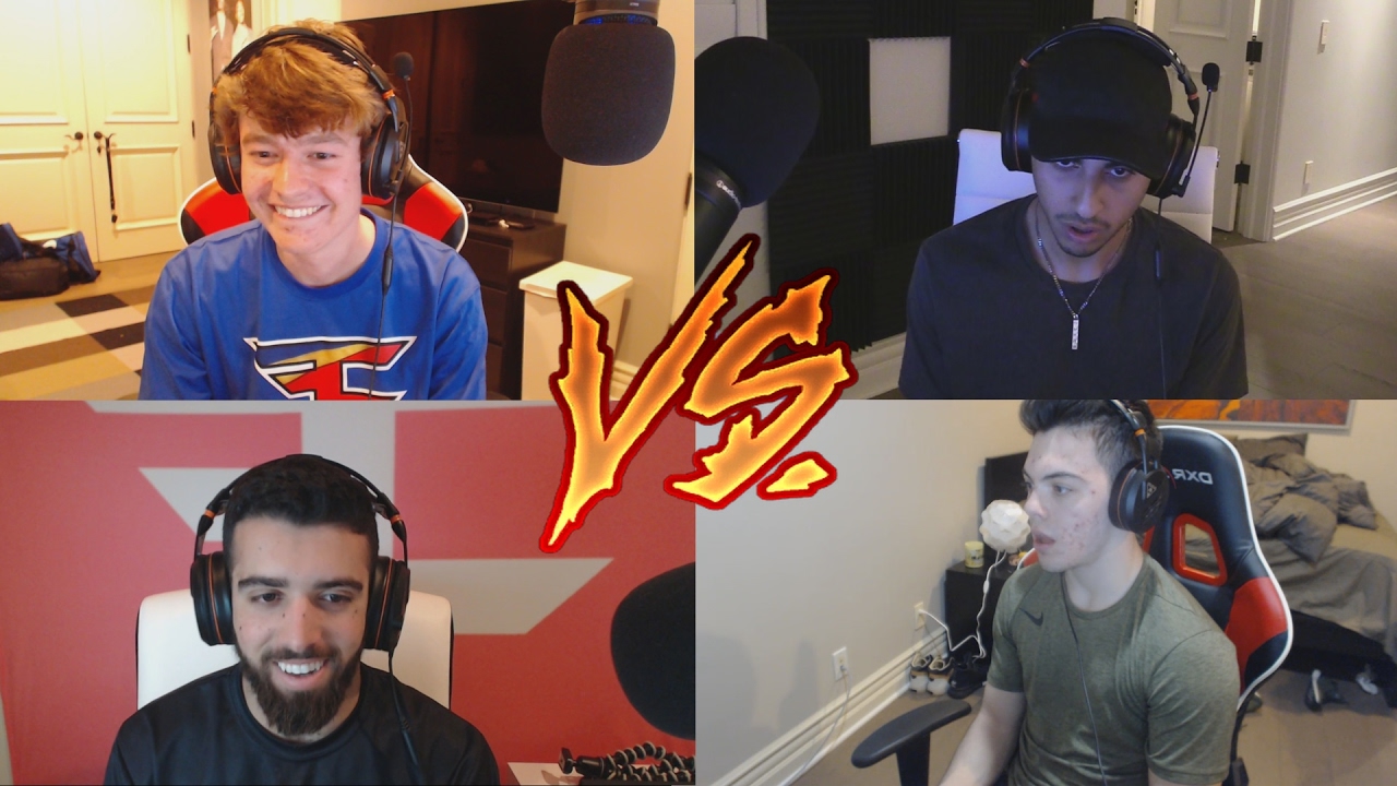 FaZe Rain & FaZe Apex vs FaZe Adapt & FaZe Blaziken - YouTube