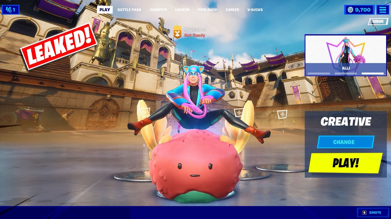 *NEW* Leaked Alli Skin April Crew Pack Showcase With Emotes - Fortnite ...