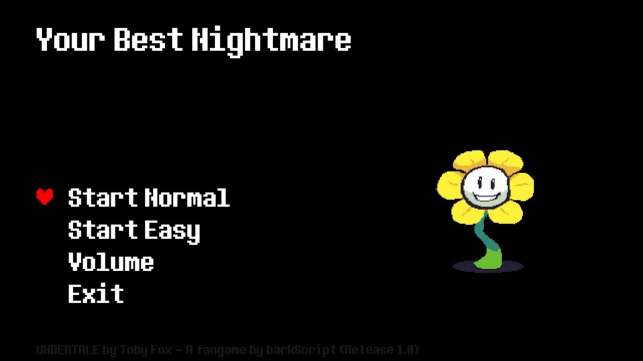 Omega Flowey Fight BarkScript (Fan-made Game) - YouTube