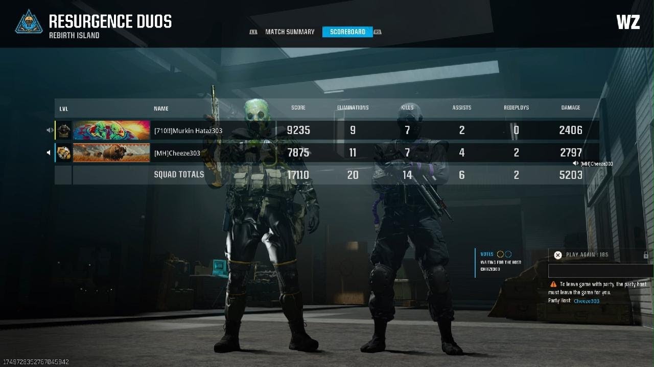 Call of Duty BO6 rebirth island duo Win playing with Phill 14 kills ...