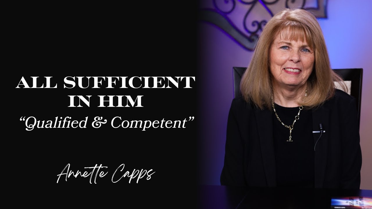 All Sufficient in Him | Annette Capps - YouTube