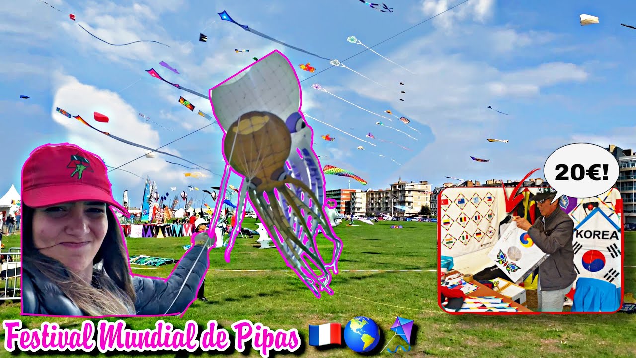 Festival Mundial de Pipas na França | Compramos Raia Da Coréia por 20 ...