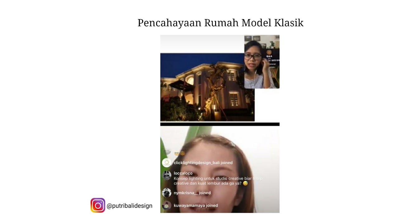 Pencahayaan Rumah Model Klasik (Q & A With Putri Bali Design) - YouTube
