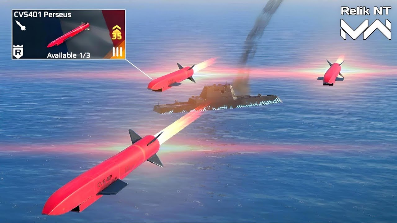 CVS401 Perseus - Festival Of Pranks Event Missile - Modern Warships ...